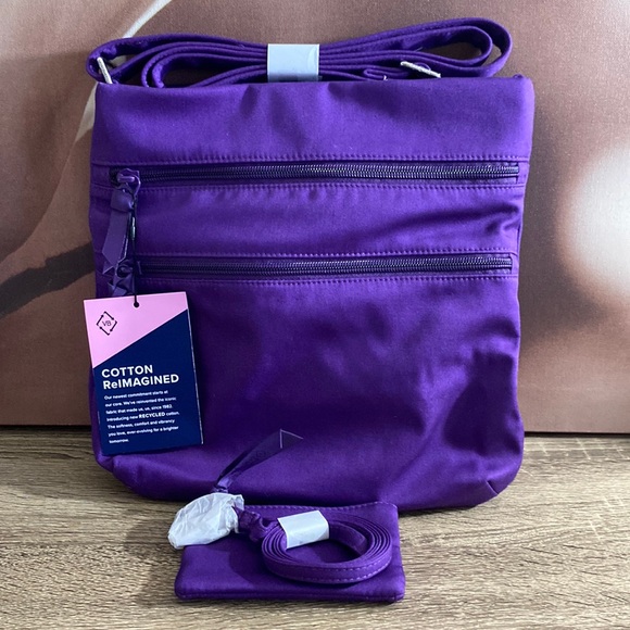 Vera Bradley | Bags | Vb Triple Zip Hipster And Id Lanyard Set Nwt ...